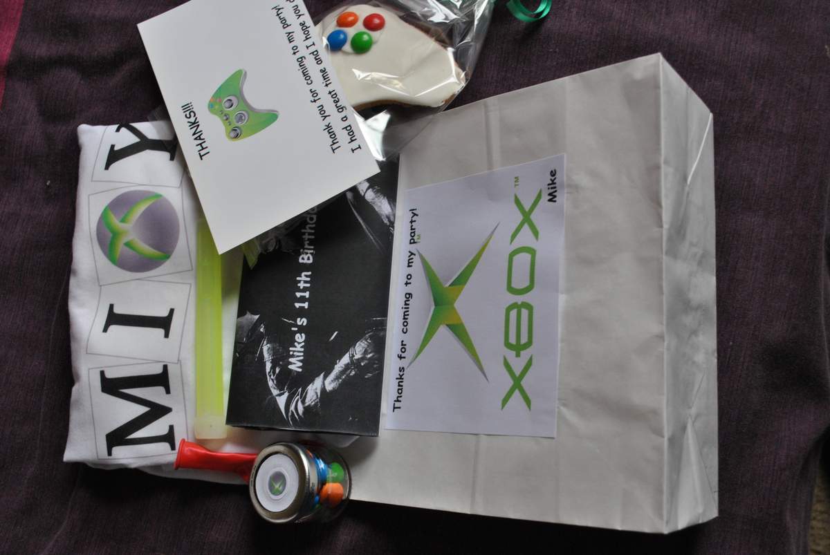 xbox Birthday Party Ideas | Photo 4 of 9 | Catch My Party