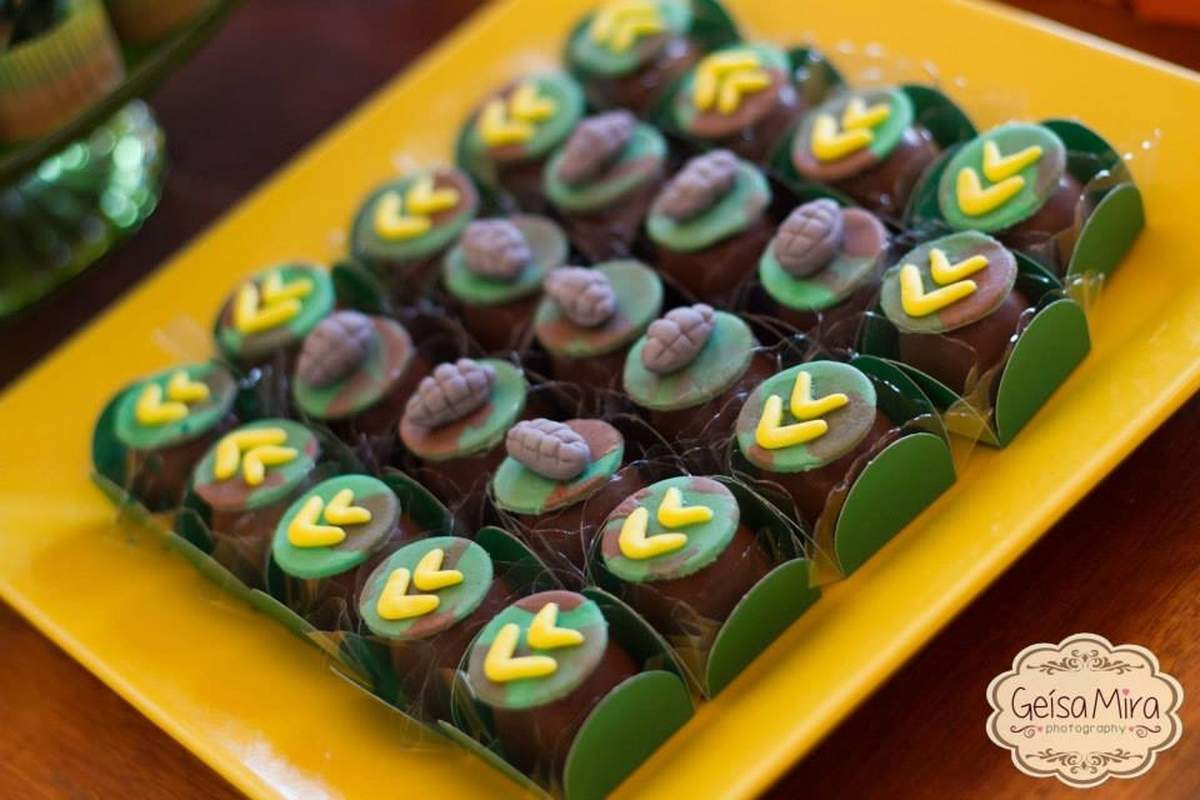Camouflage Party from Brazil! Birthday Party Ideas | Photo 23 of 45 ...
