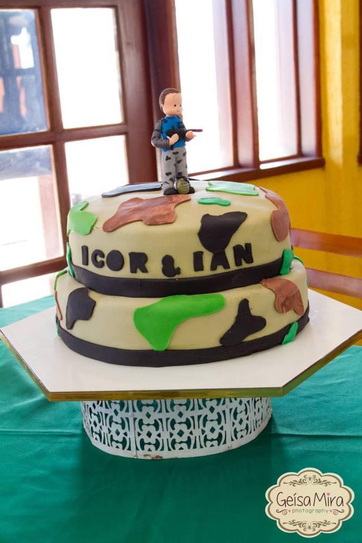 Camouflage Party from Brazil! Birthday Party Ideas | Photo 18 of 45 ...