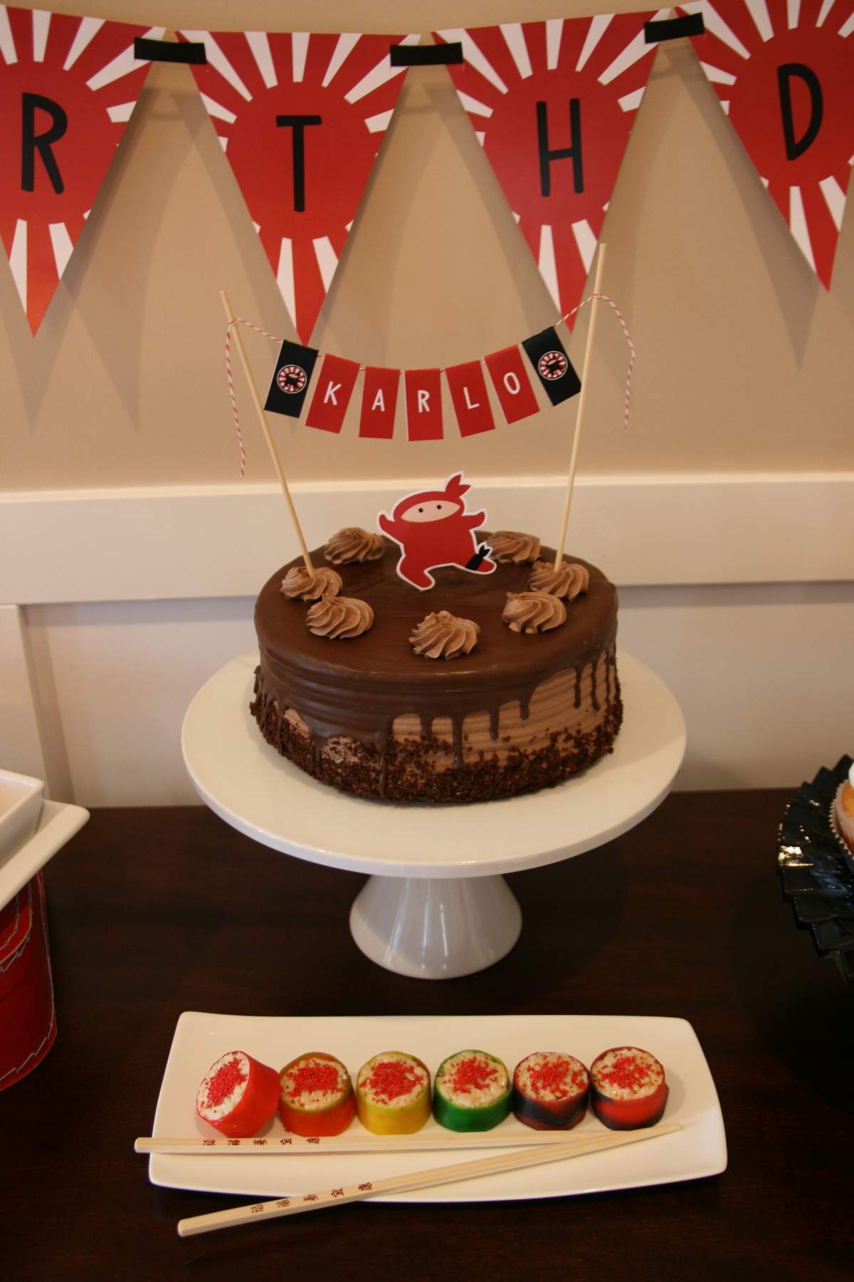 Ninja party Birthday Party Ideas | Photo 5 of 11 | Catch My Party