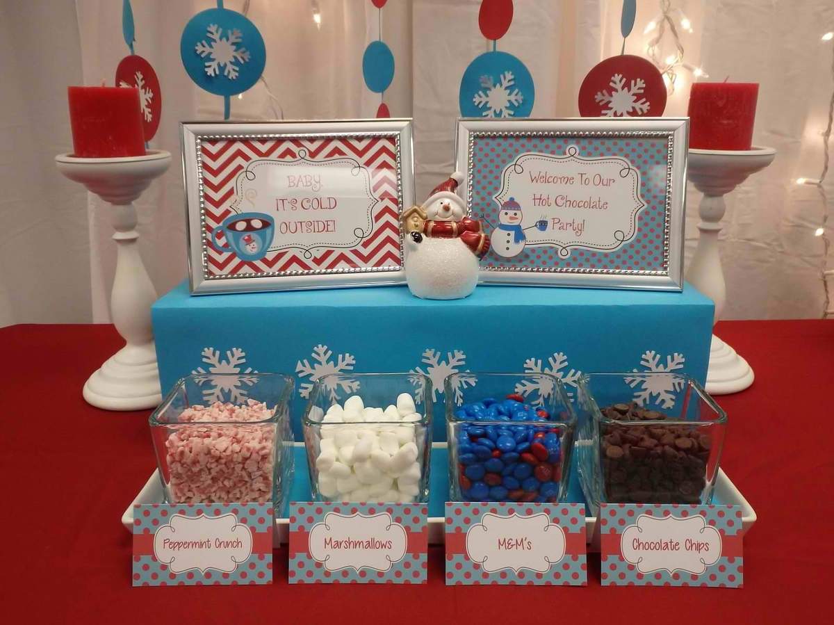 winter wonderland Christmas/Holiday Party Ideas | Photo 3 of 16 | Catch ...