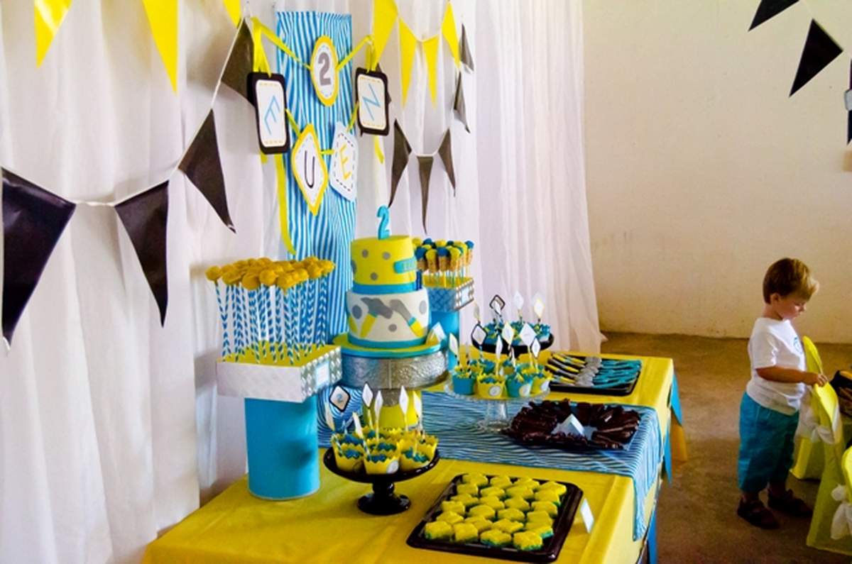tool theme Birthday Party Ideas | Photo 1 of 43 | Catch My Party