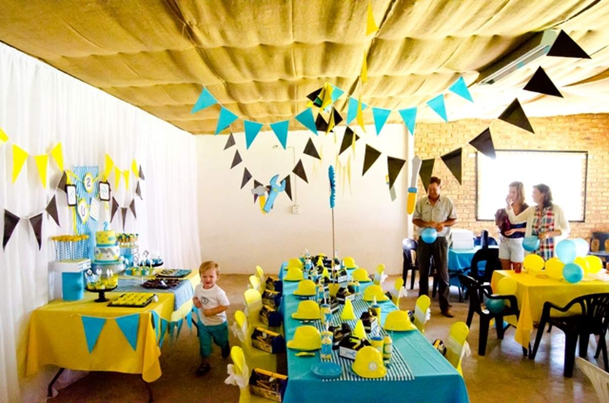 tool theme Birthday Party Ideas | Photo 1 of 43 | Catch My Party