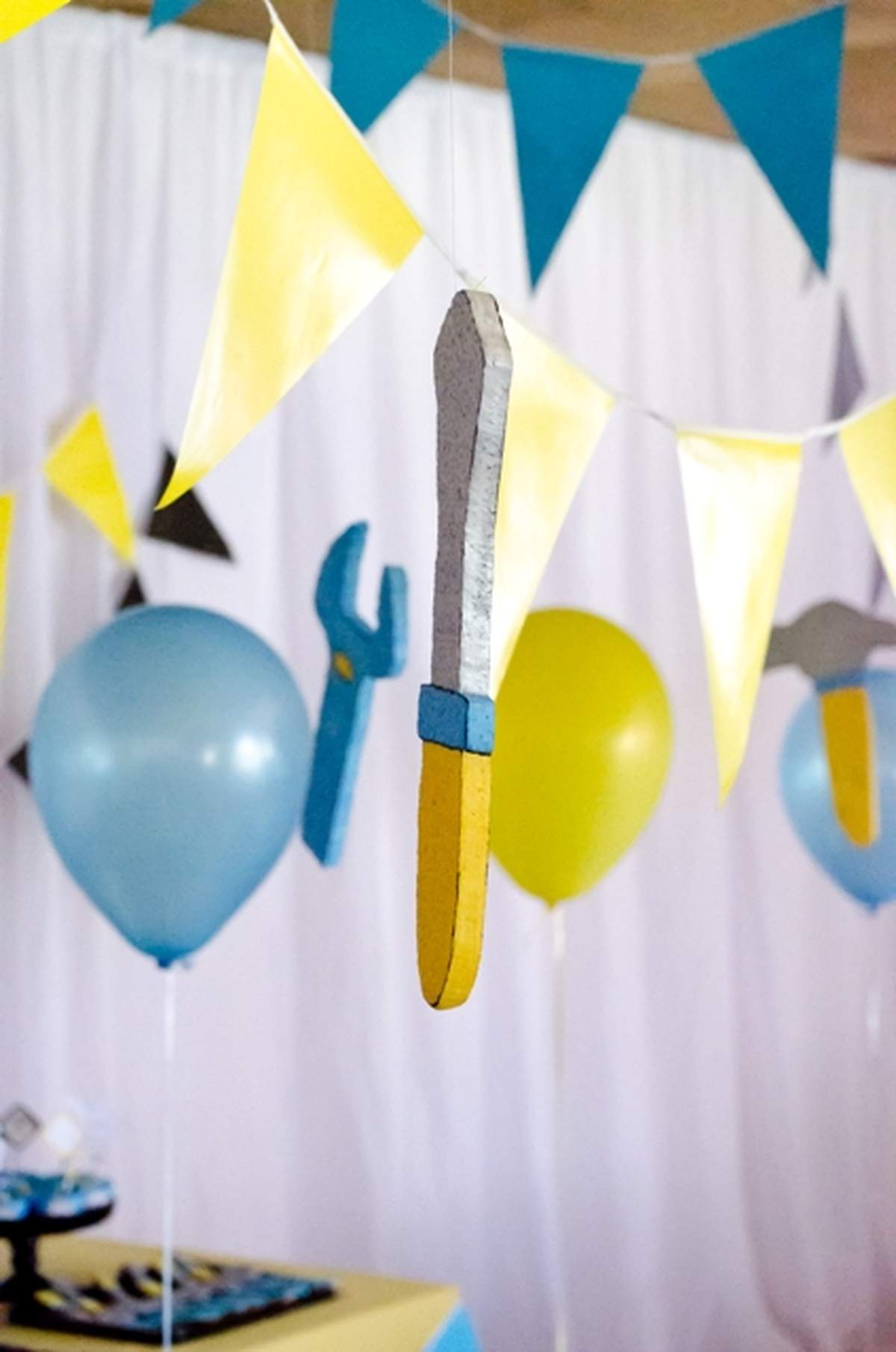 tool theme Birthday Party Ideas | Photo 19 of 43 | Catch My Party