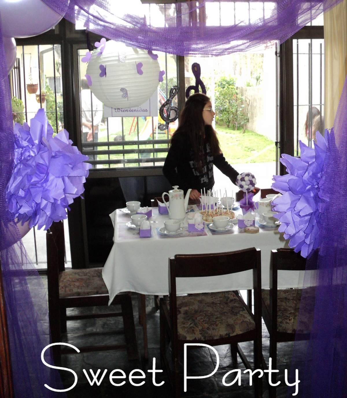 Violetta Tea Party Party Ideas | Photo 2 of 16 | Catch My Party