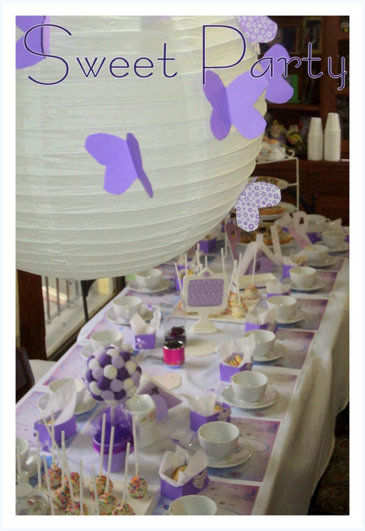 Violetta Tea Party Party Ideas | Photo 2 of 16 | Catch My Party