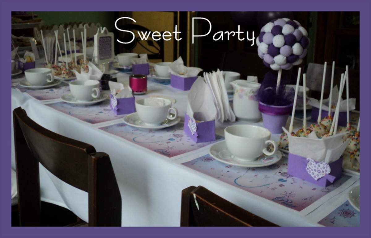 Violetta Tea Party Party Ideas | Photo 7 of 16 | Catch My Party