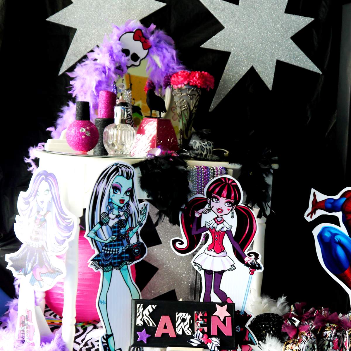 Monster High Birthday Party Ideas | Photo 4 of 23 | Catch My Party