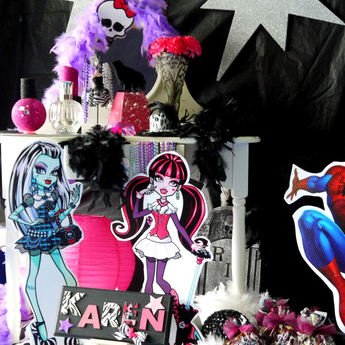 Monster High Birthday Party Ideas | Photo 4 of 23 | Catch My Party