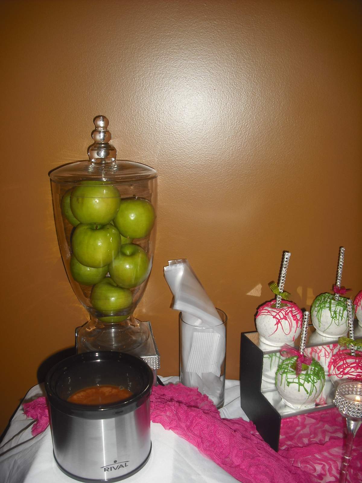Apples & Bling Baby Shower Party Ideas | Photo 1 of 53 | Catch My Party