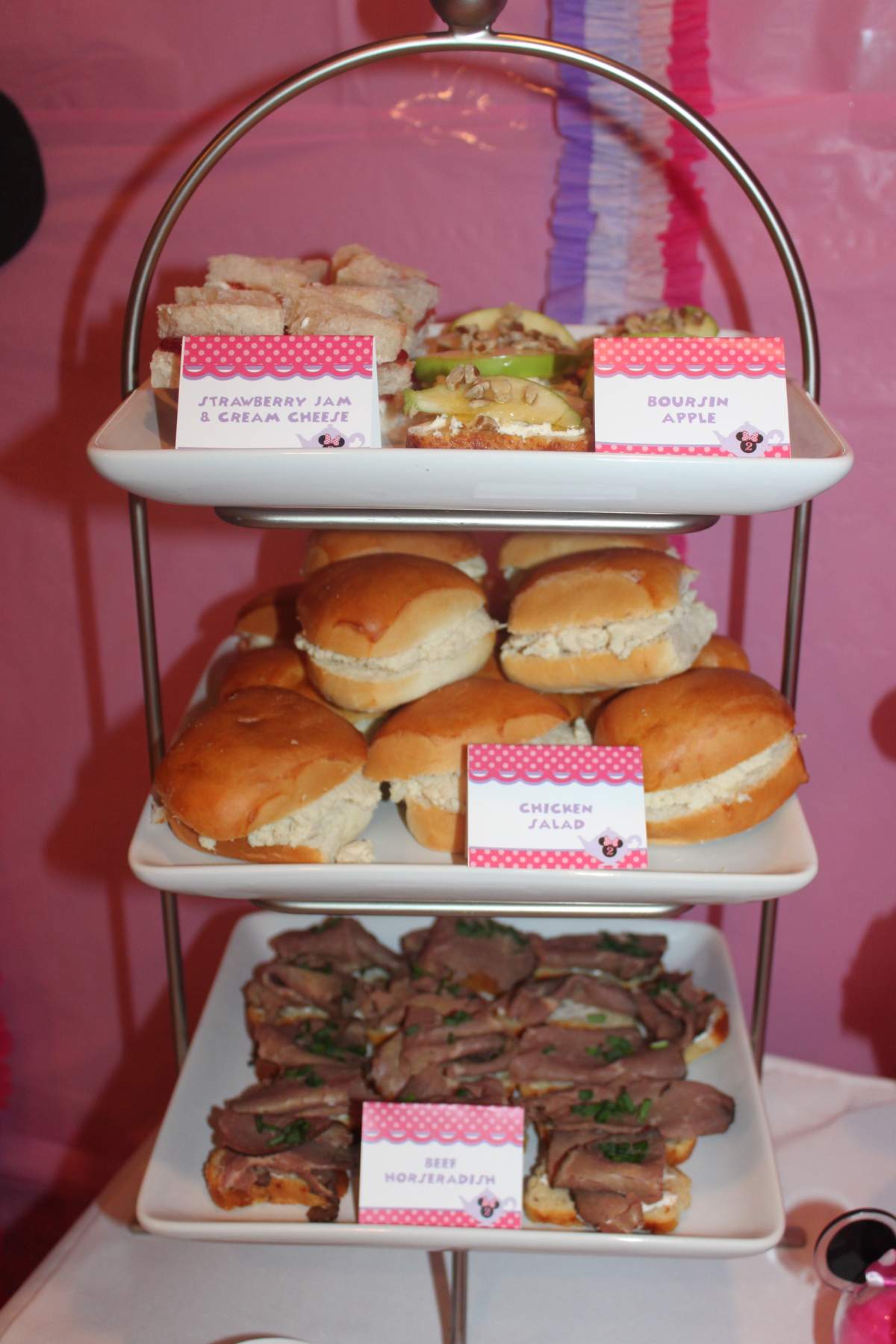 Minnie Mouse Tea Party Birthday Party Ideas | Photo 21 of 26 | Catch My ...