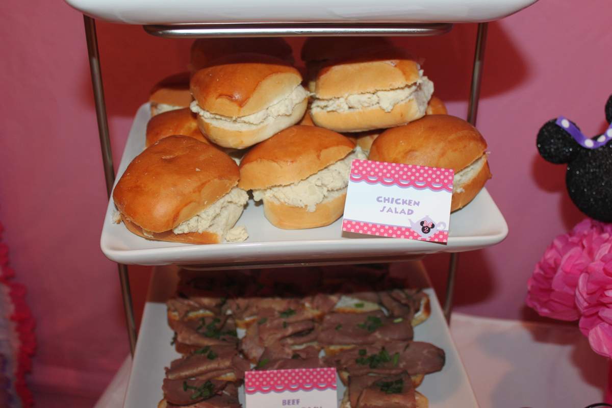 Minnie Mouse Tea Party Birthday Party Ideas | Photo 21 of 26 | Catch My ...