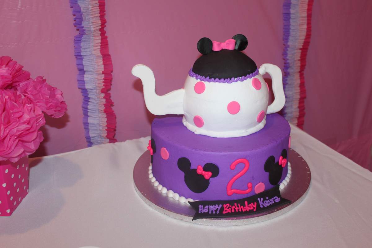 Minnie Mouse Tea Party Birthday Party Ideas | Photo 21 of 26 | Catch My ...