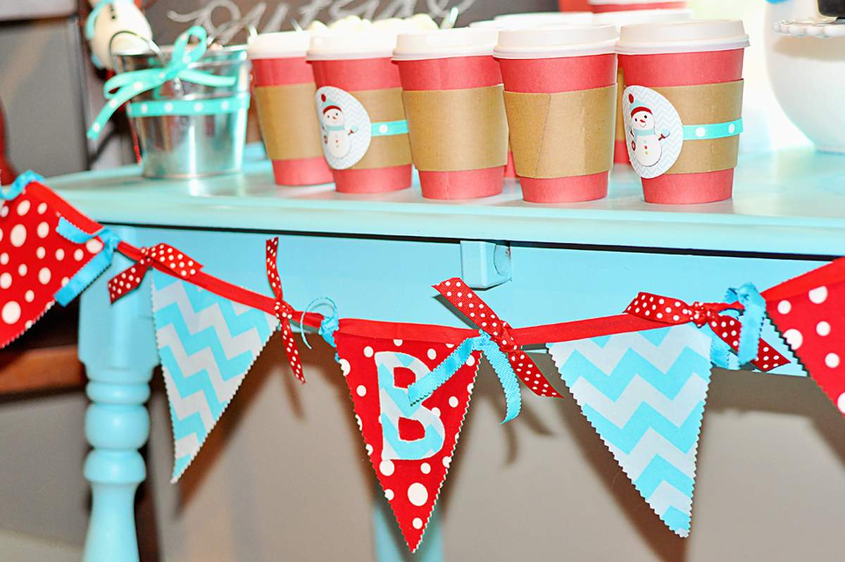 Winter One-derland/Snowmen Birthday Party Ideas | Photo 14 of 20 ...