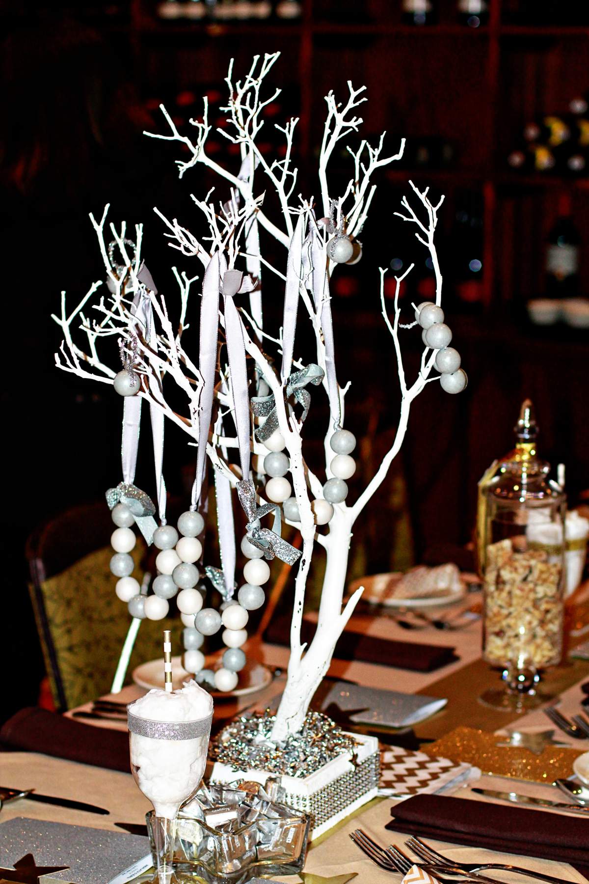 Sparkle and Shine silver and gold stars Birthday Party Ideas | Photo 7 ...