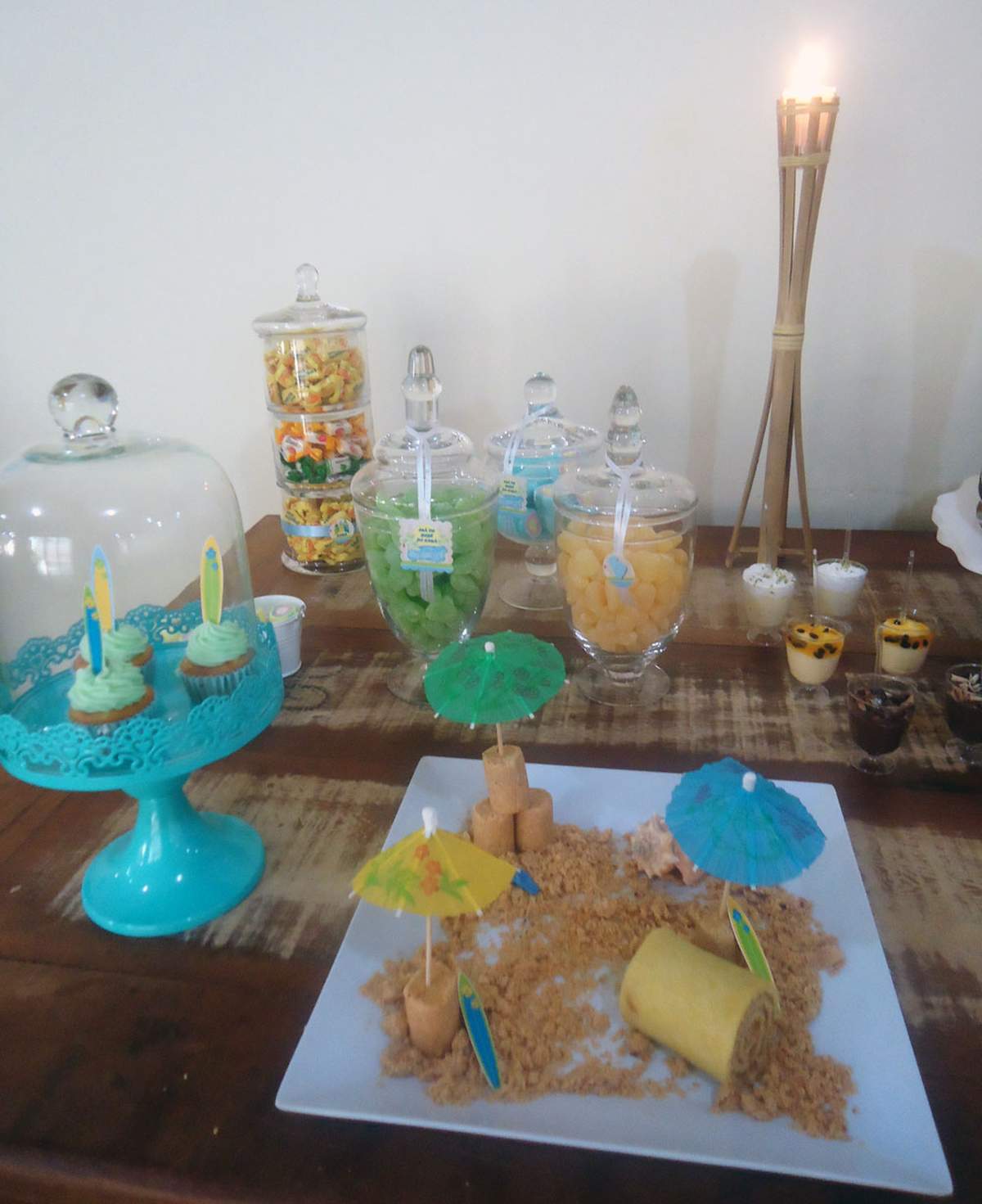 Beach / Surf Baby Shower Party Ideas | Photo 17 of 32 | Catch My Party