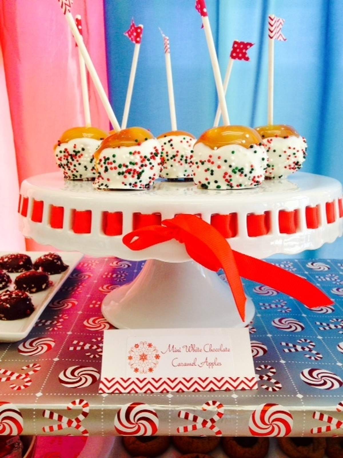 peppermint/snowflakes Christmas/Holiday Party Ideas | Photo 1 of 10 ...