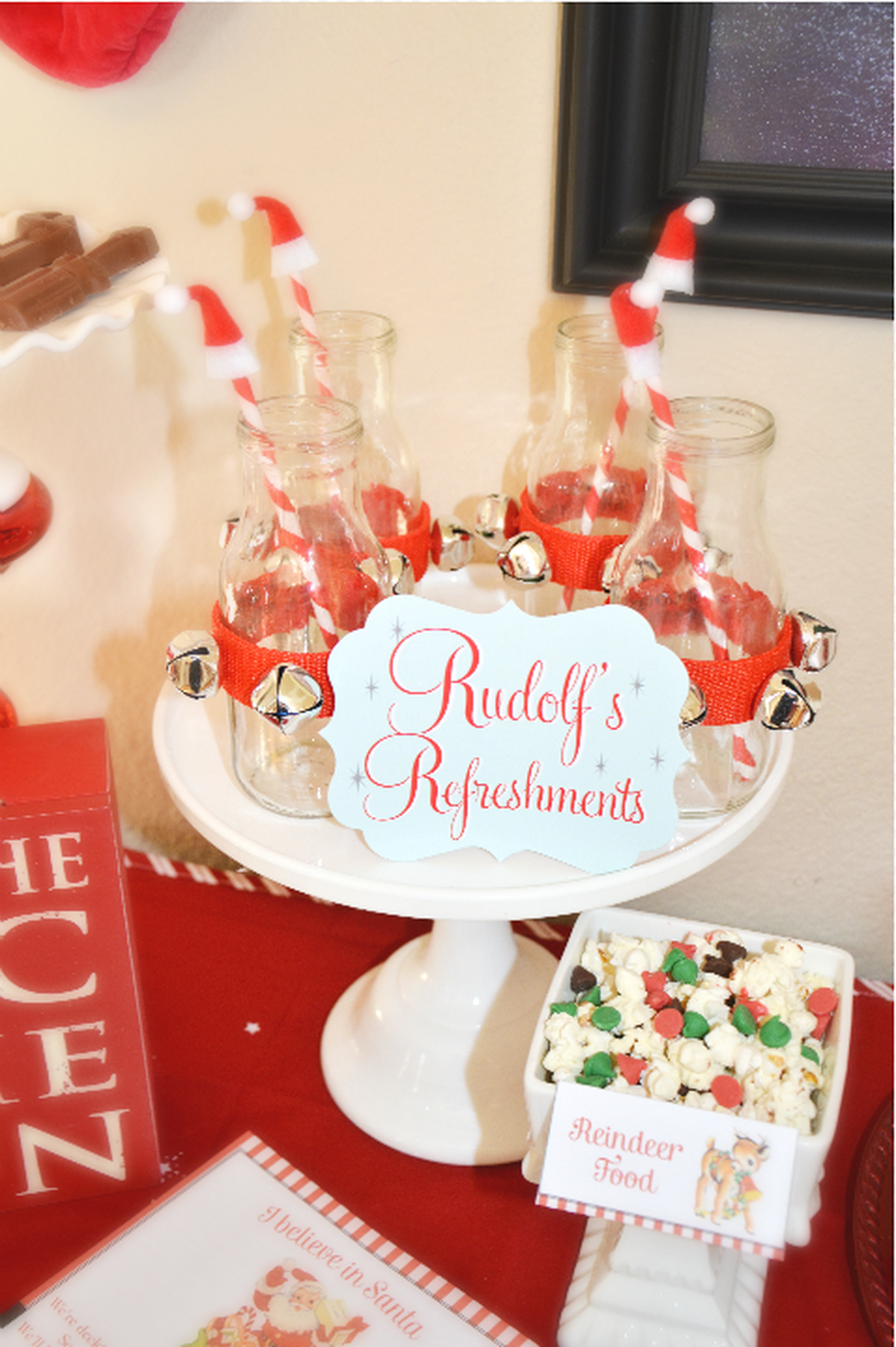 Santa Claus Christmas/Holiday Party Ideas | Photo 11 of 22 | Catch My Party