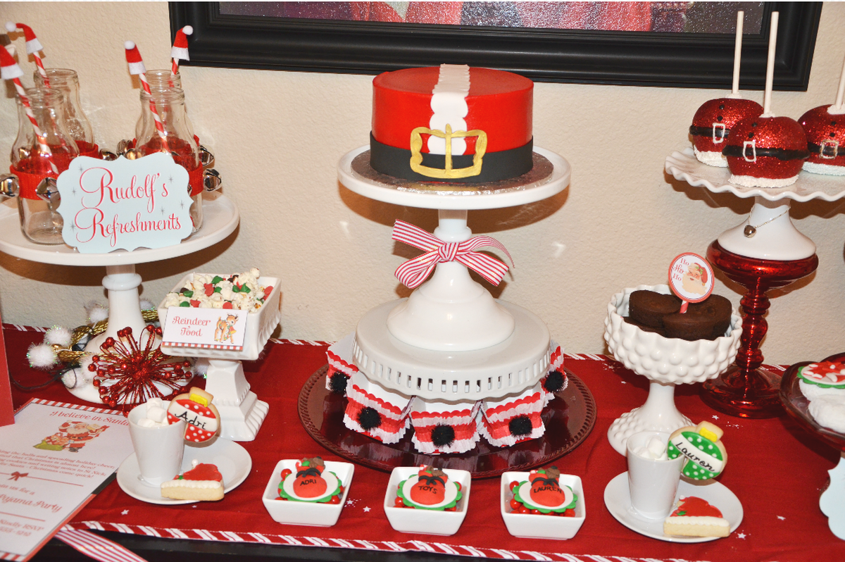 Santa Claus Christmas/Holiday Party Ideas | Photo 11 of 22 | Catch My Party