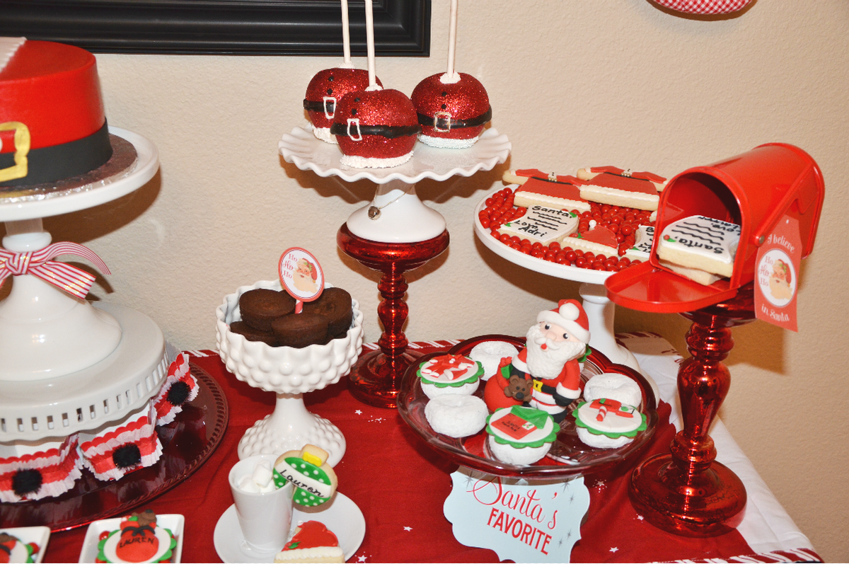 Santa Claus Christmas/Holiday Party Ideas | Photo 14 of 22 | Catch My Party