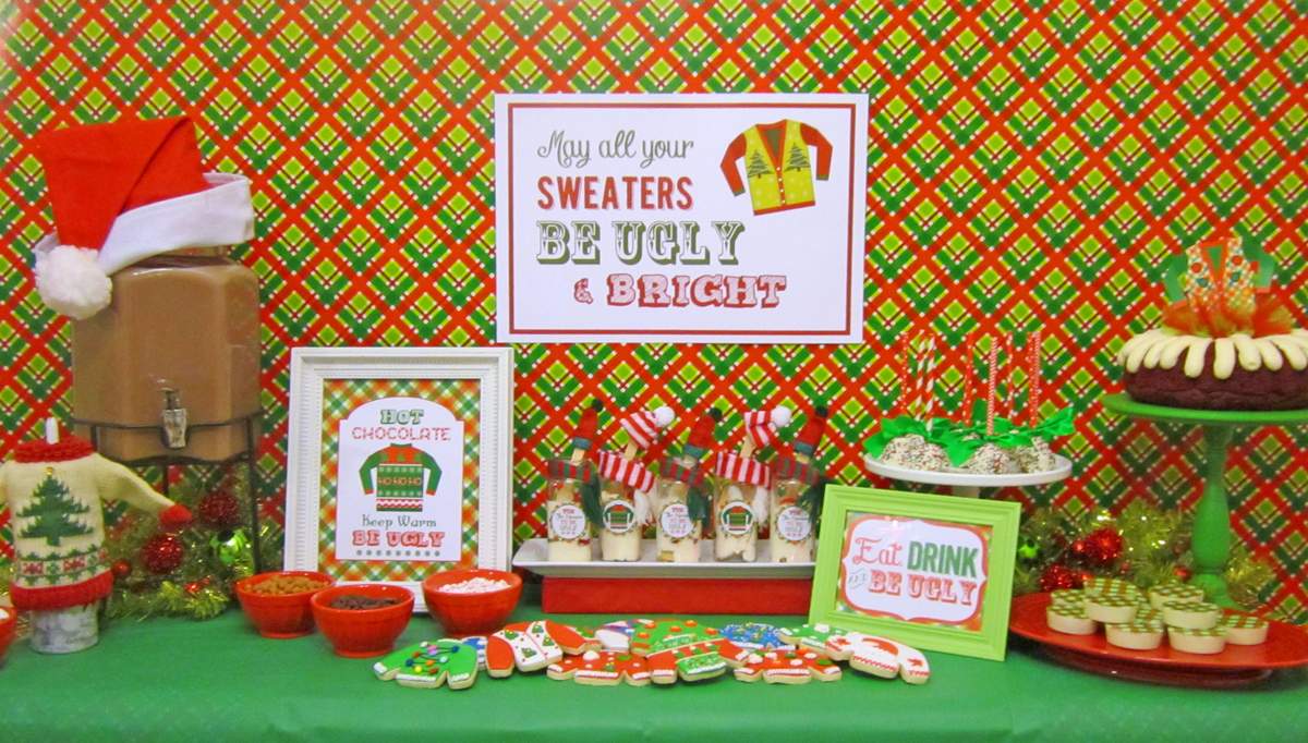 Christmas/Holiday Party Ideas | Photo 1 of 23 | Catch My Party