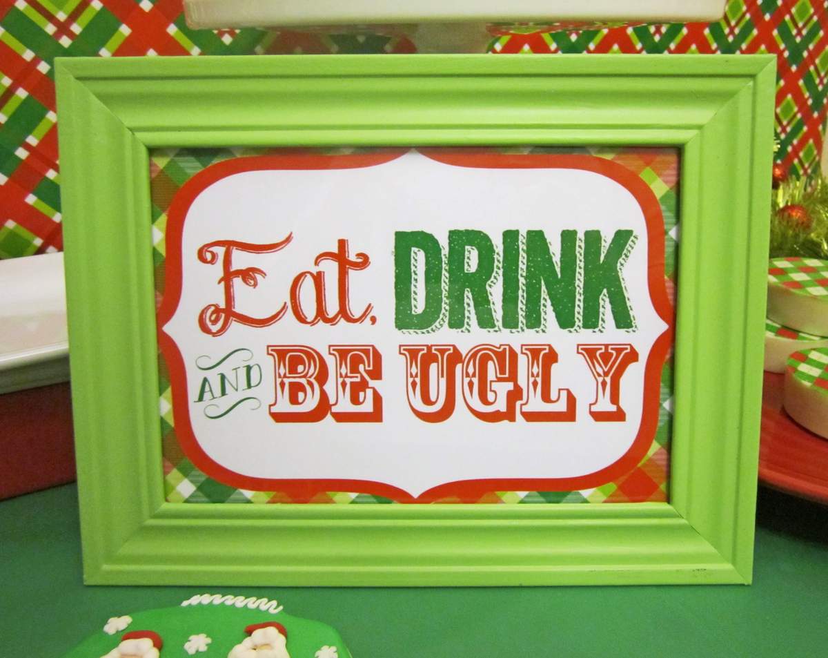 Christmas/Holiday Party Ideas | Photo 1 of 23 | Catch My Party