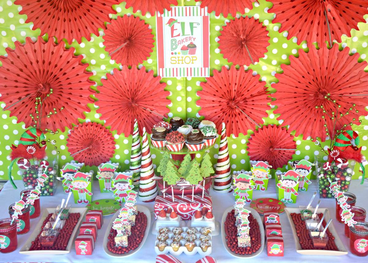 Elf - Cookies Decorating Party Christmas/Holiday Party Ideas | Photo 17 ...