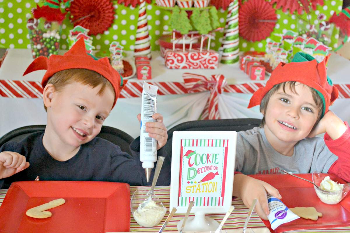 Elf - Cookies Decorating Party Christmas/Holiday Party Ideas | Photo 27 ...