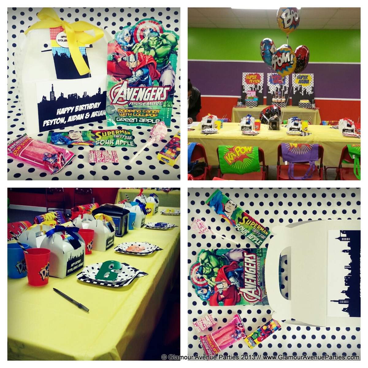 Superhero Birthday Party Ideas | Photo 2 of 24 | Catch My Party