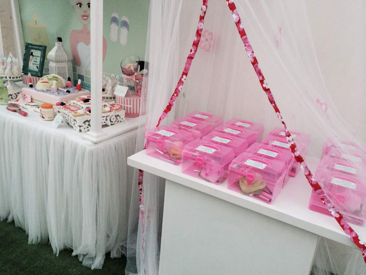 Spa Birthday Party Ideas | Photo 1 of 34 | Catch My Party