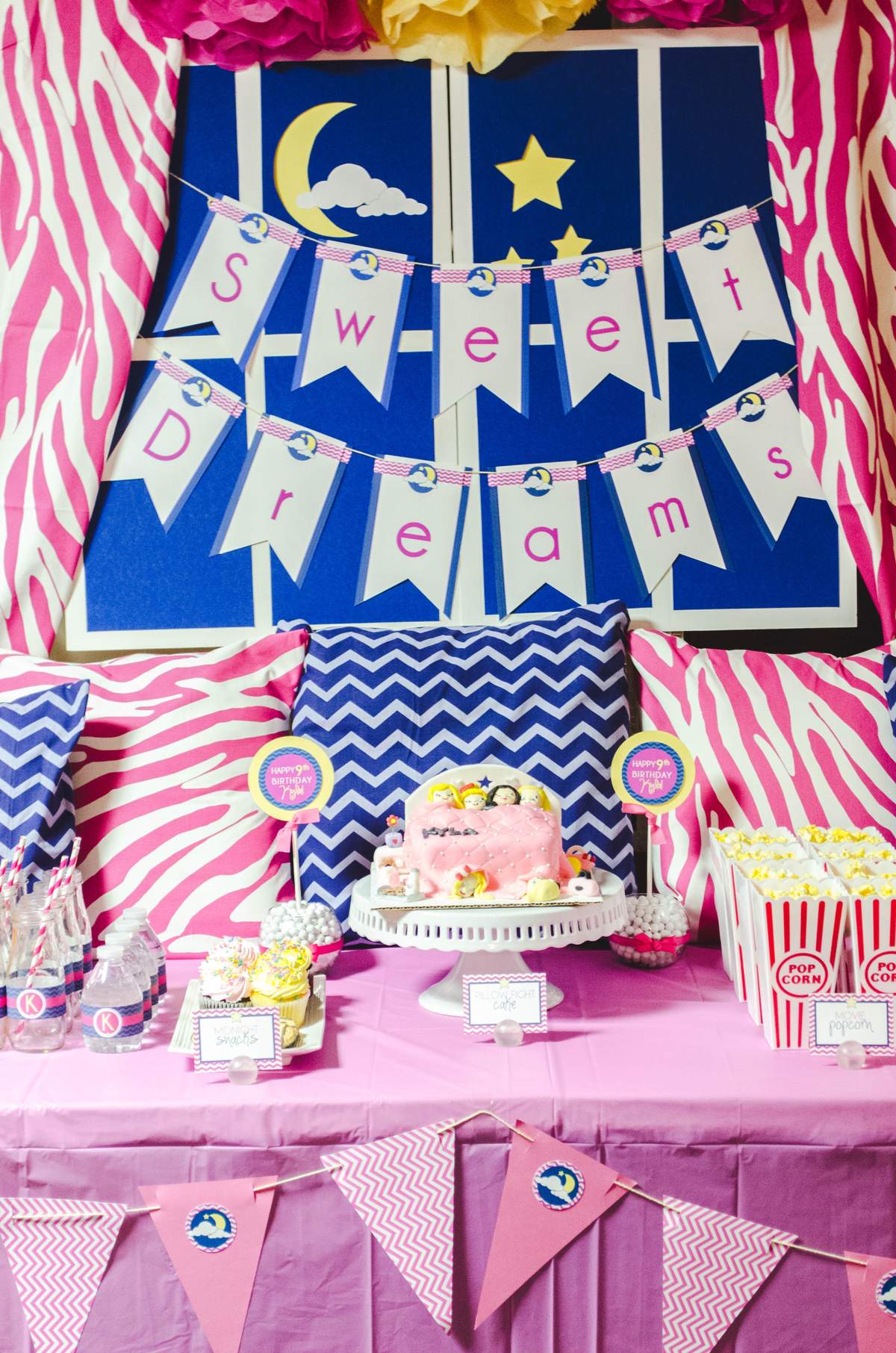 Slumber Party Birthday Party Ideas | Photo 6 of 13 | Catch My Party