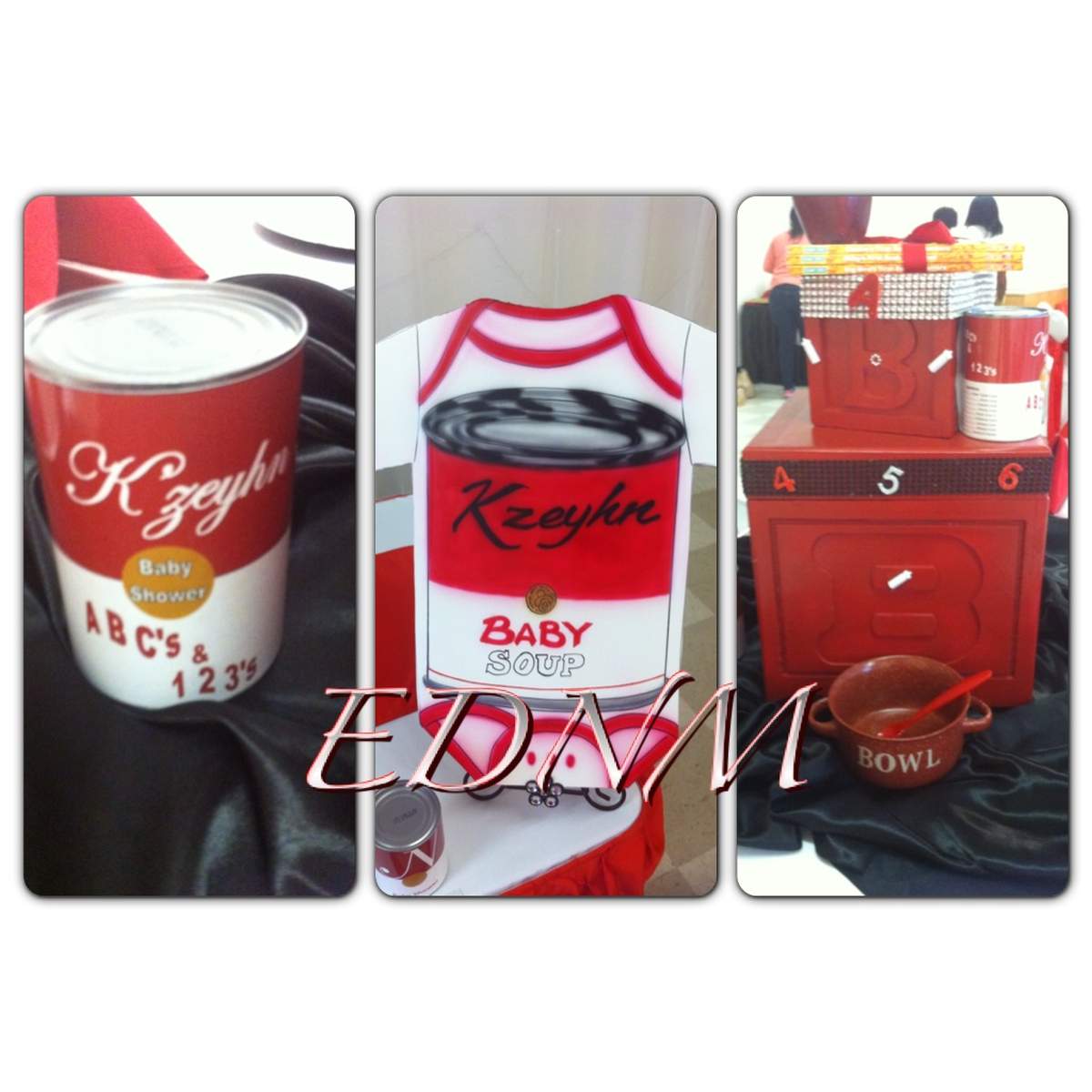 Campbells Soup Inspired Baby Shower Party Ideas | Photo 1 of 5 | Catch ...