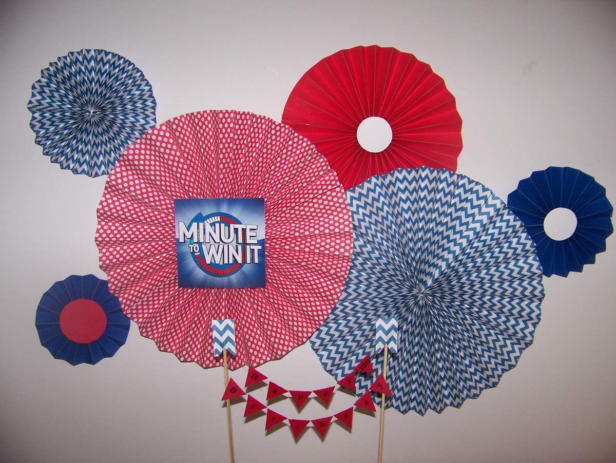 Minute to Win it Birthday Party Ideas | Photo 19 of 37 | Catch My Party