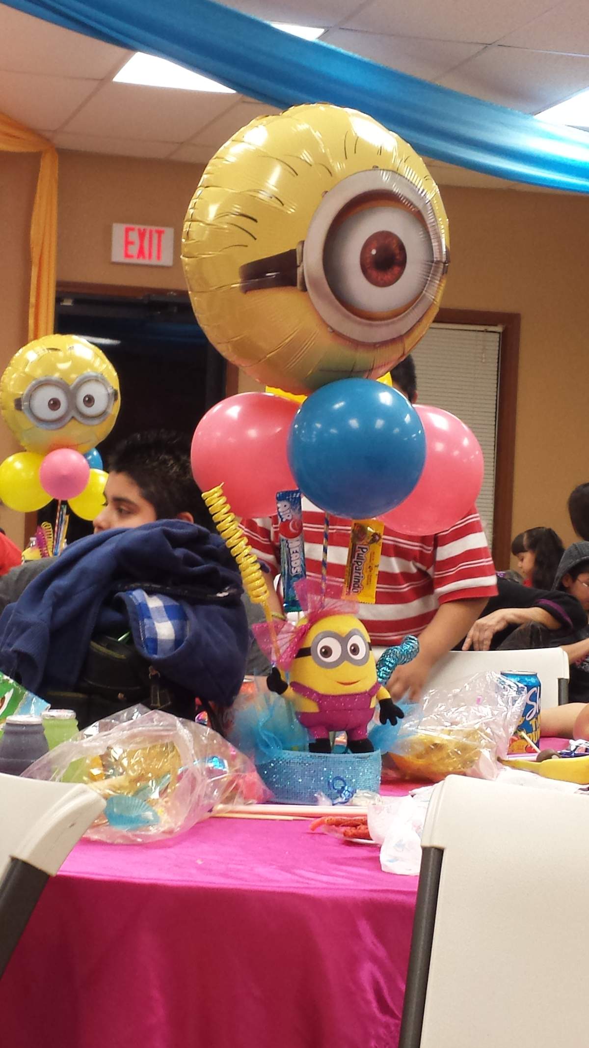 pink minions Birthday Party Ideas | Photo 1 of 15 | Catch My Party