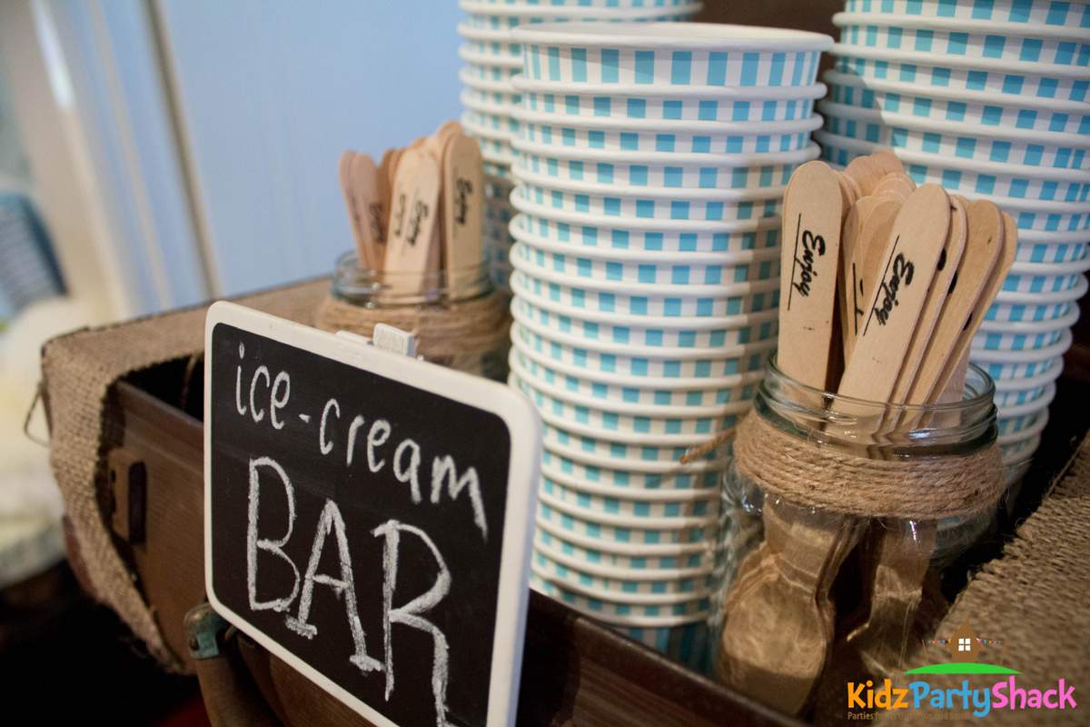 Rustic Baptism Party Ideas | Photo 2 of 11 | Catch My Party