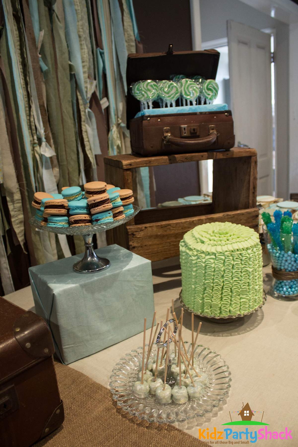 Rustic Baptism Party Ideas | Photo 3 of 11 | Catch My Party