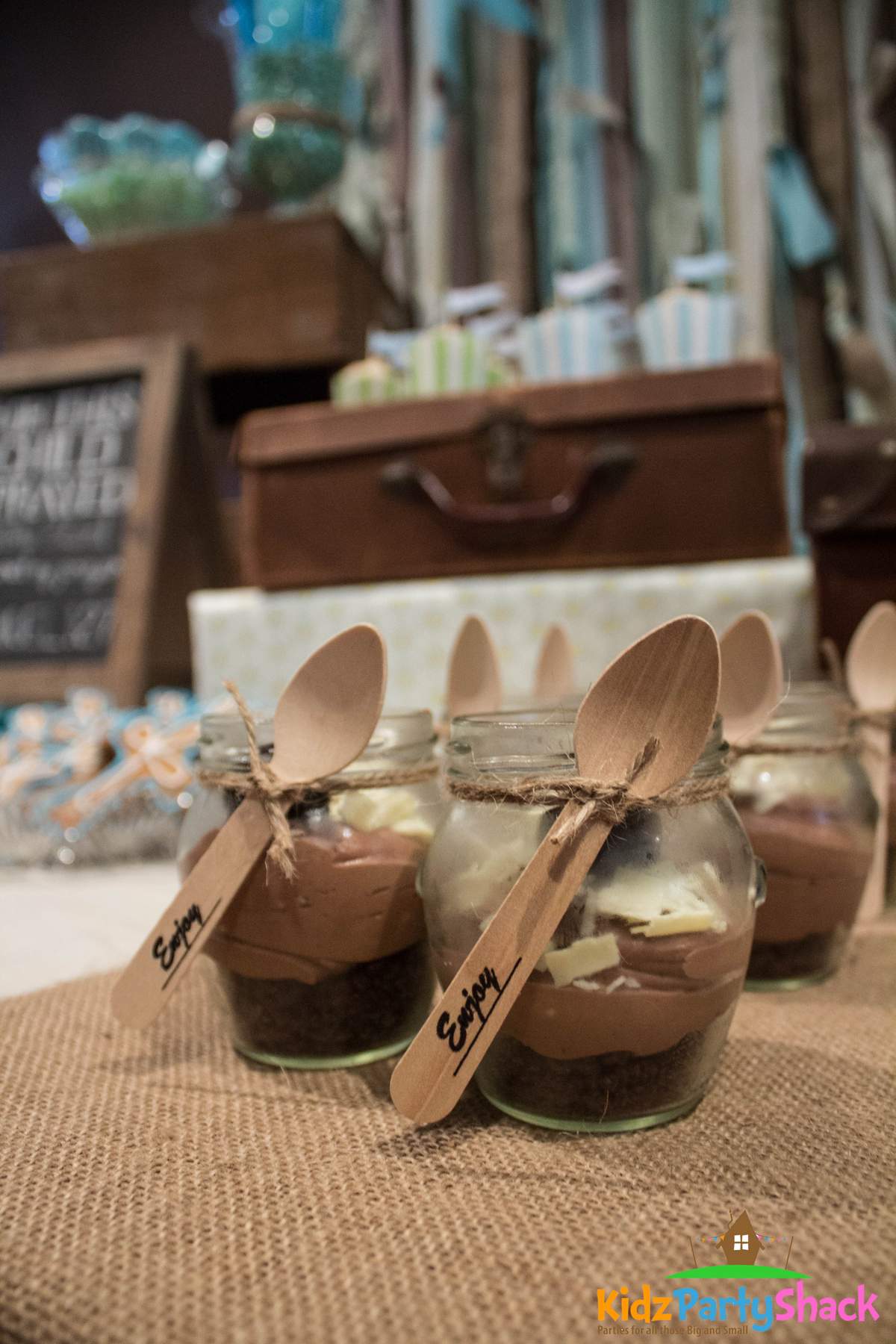 Rustic Baptism Party Ideas | Photo 3 of 11 | Catch My Party