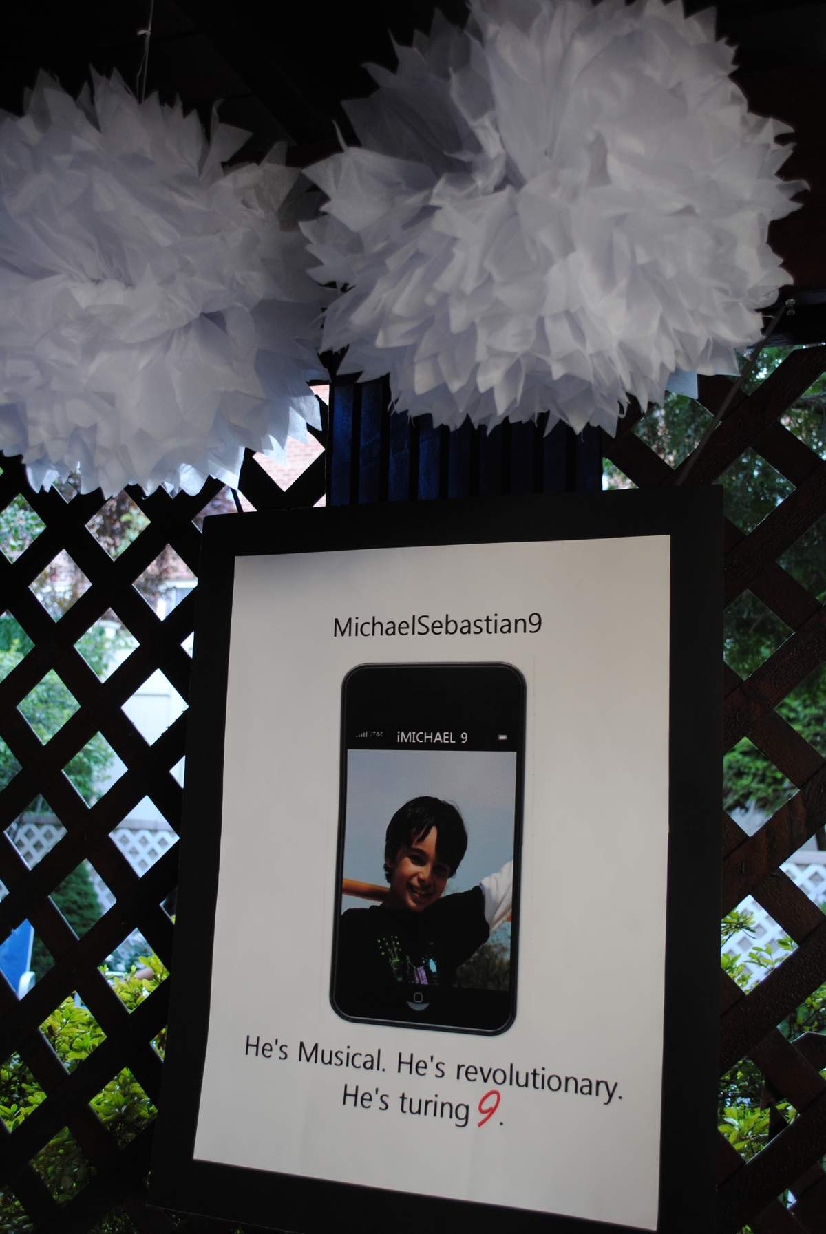 iPhone Birthday Party Ideas | Photo 1 of 16 | Catch My Party