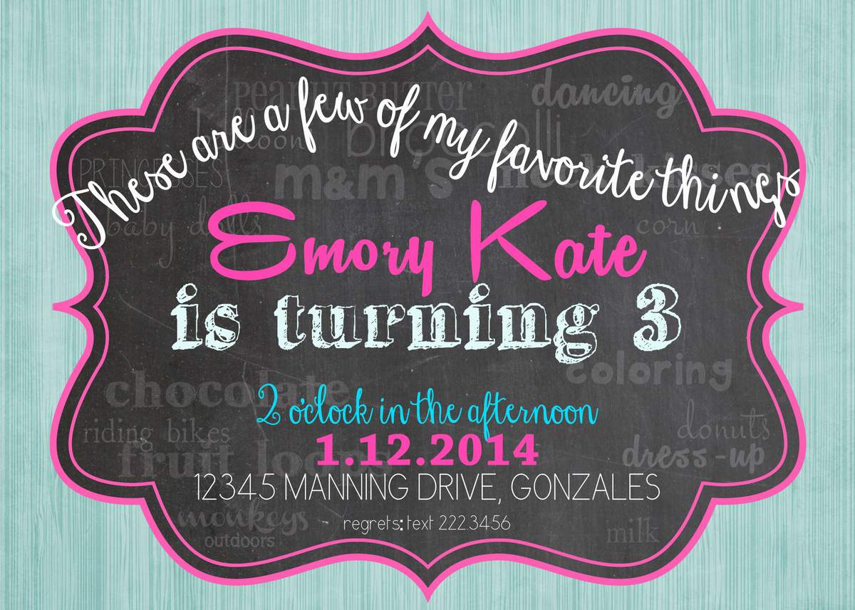 Favorite Things Birthday Party Ideas | Photo 1 of 23 | Catch My Party