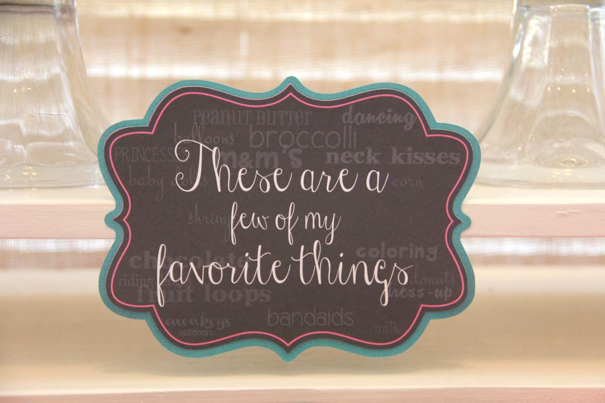 Favorite Things Birthday Party Ideas | Photo 1 of 23 | Catch My Party
