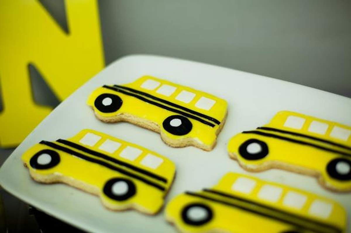 School Bus Birthday Party Ideas | Photo 1 of 15 | Catch My Party