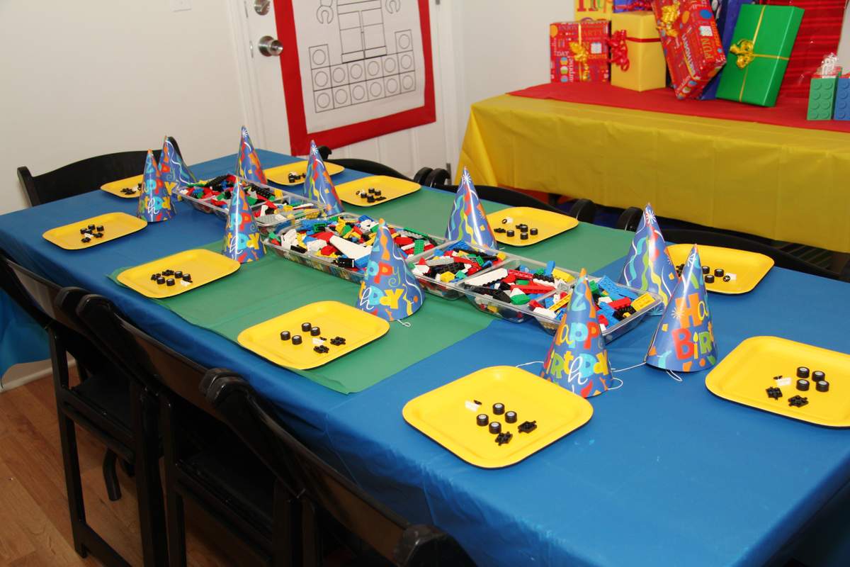 Legos Birthday Party Ideas | Photo 10 of 25 | Catch My Party