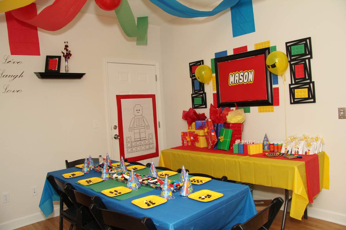 Legos Birthday Party Ideas | Photo 10 of 25 | Catch My Party