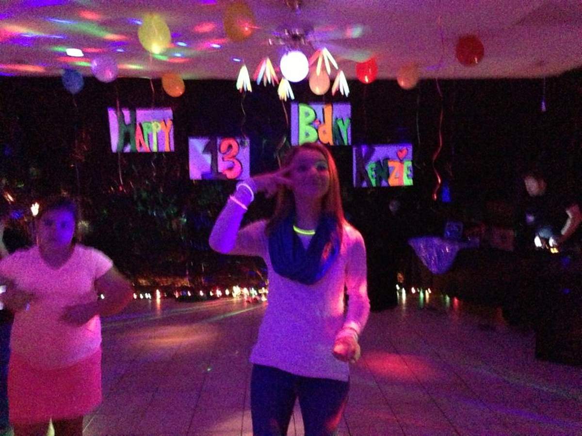 glow in the dark Birthday Party Ideas | Photo 2 of 16 | Catch My Party