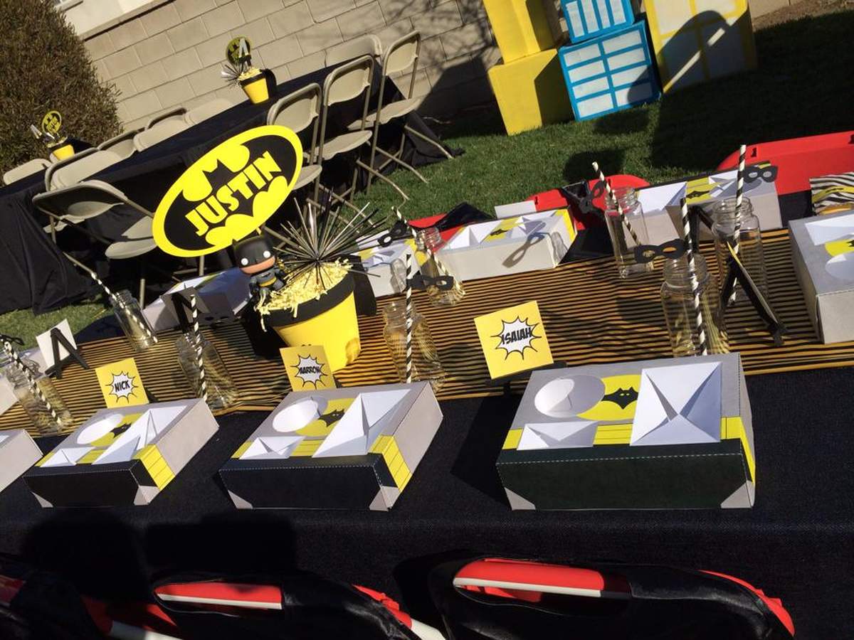 Batman Birthday Party Ideas | Photo 1 of 26 | Catch My Party