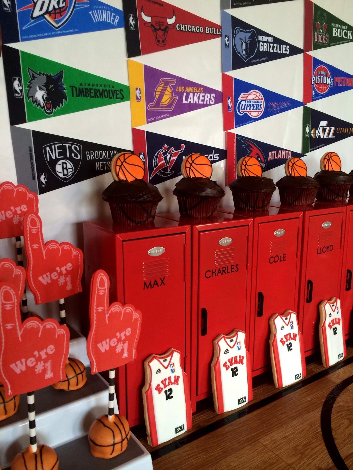 Basketball Birthday Party Ideas | Photo 3 of 9 | Catch My Party