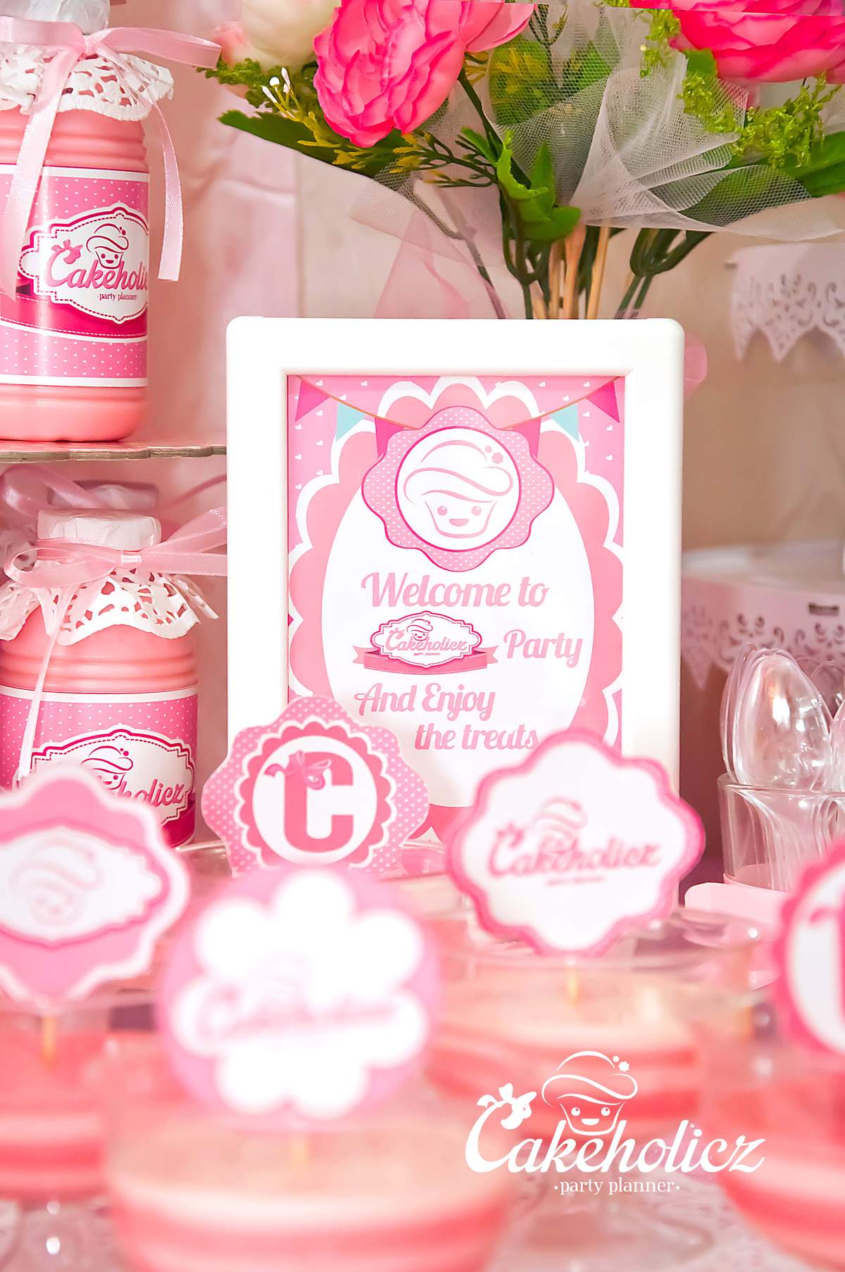 Pink Birthday Party Ideas | Photo 26 of 32 | Catch My Party