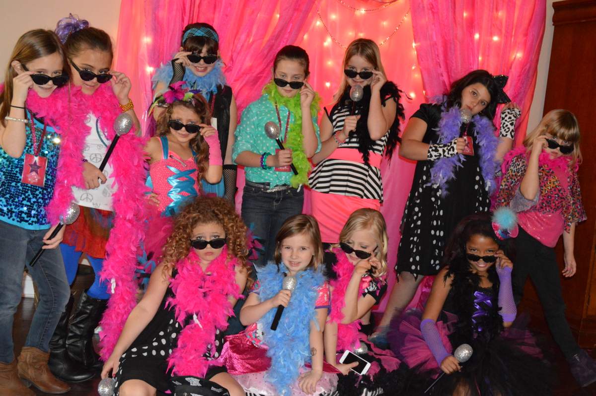 Pop Star Birthday Birthday Party Ideas | Photo 6 of 33 | Catch My Party
