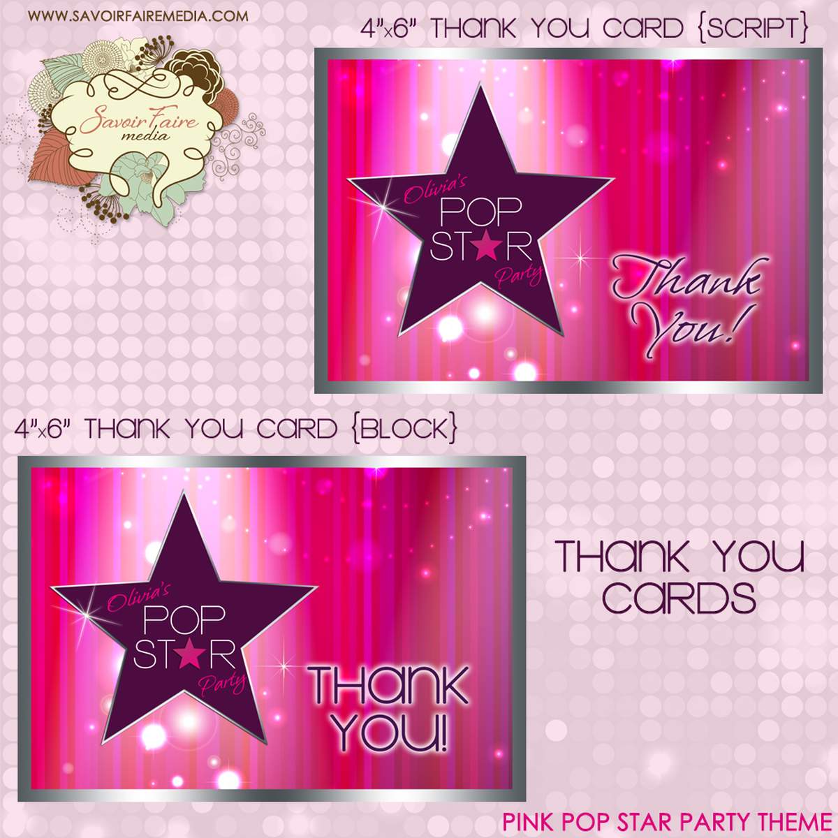 Pop Star Birthday Birthday Party Ideas | Photo 6 of 33 | Catch My Party