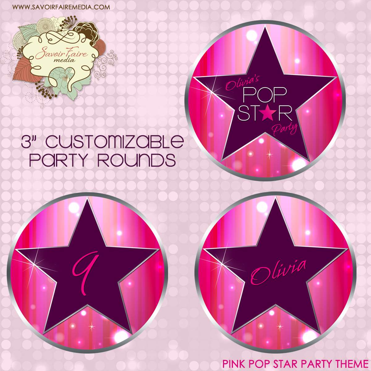 Pop Star Birthday Birthday Party Ideas | Photo 6 of 33 | Catch My Party
